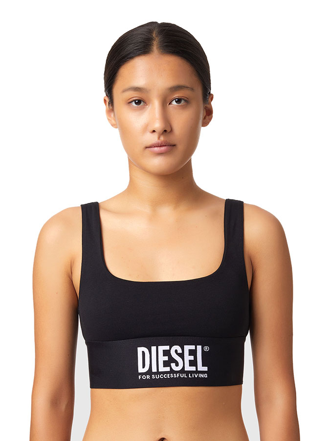 DIESEL ΜΑΥΡΟ BRALETTE ΒΑΜΒΑΚΕΡΟ - Coquette | Κατάστημα εσωρούχων